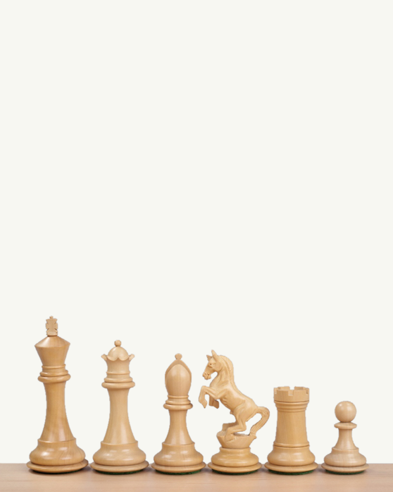 Bucéphale - Pièces d'échecs en bois haut de gamme